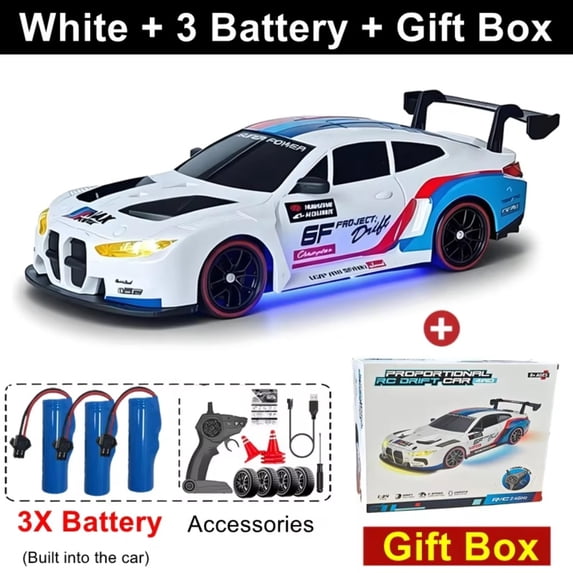 AIGIA 4WD Remote Control Drift Car 1:24 Remote Control Racing Car Model ...
