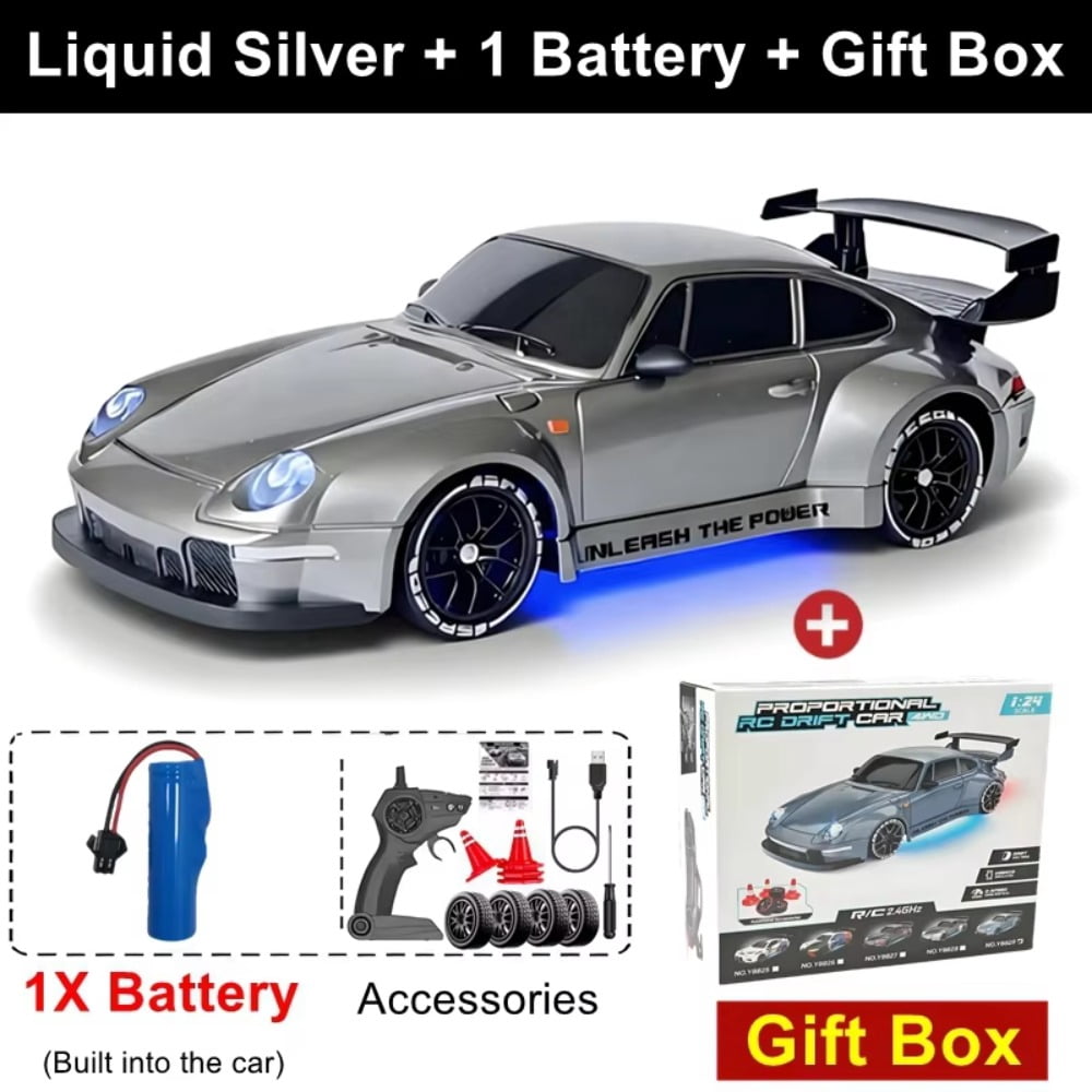 AIGIA 4WD Remote Control Drift Car 1:24 Remote Control Racing Car Model ...