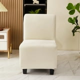 AIGIA Armless Slipper Chair Cover Slipcover Stretch Non-Slip Cover for ...