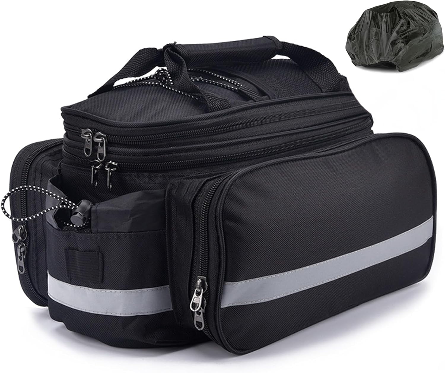 AIGIA Bike Rear Pannier Bag Waterproof 27L Large Capacity Multi ...