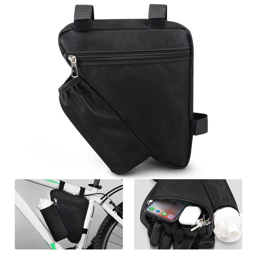 AIGIA Bike Triangle Frame Bag Bicycle Cycling Storage Triangle Top Tube ...