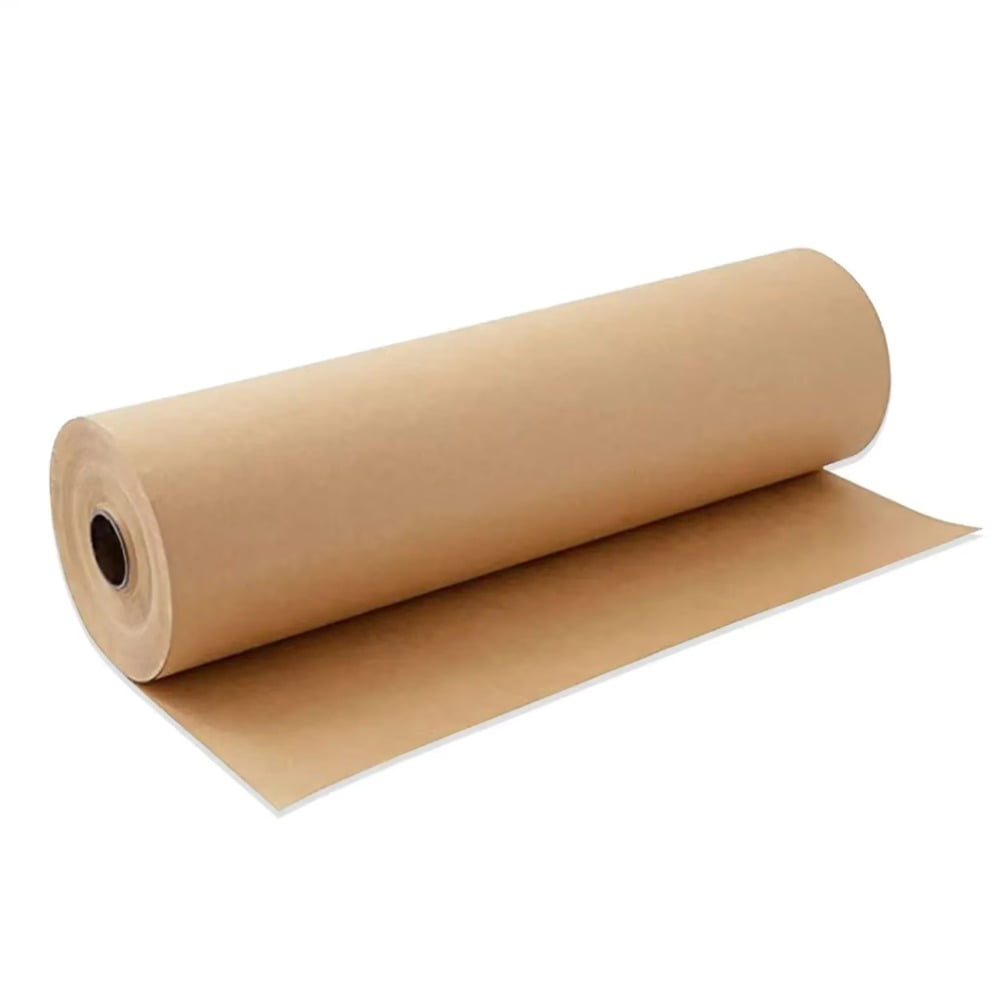 AIGIA Brown Kraft Paper Rolls for Packing Natural Kraft Wrapping Paper ...