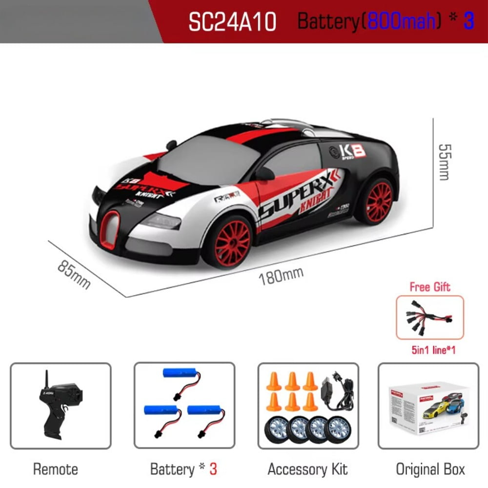 AIGIA RC Drift Car 1:24 Remote Control High Speed Race Drifting Cars 2 ...