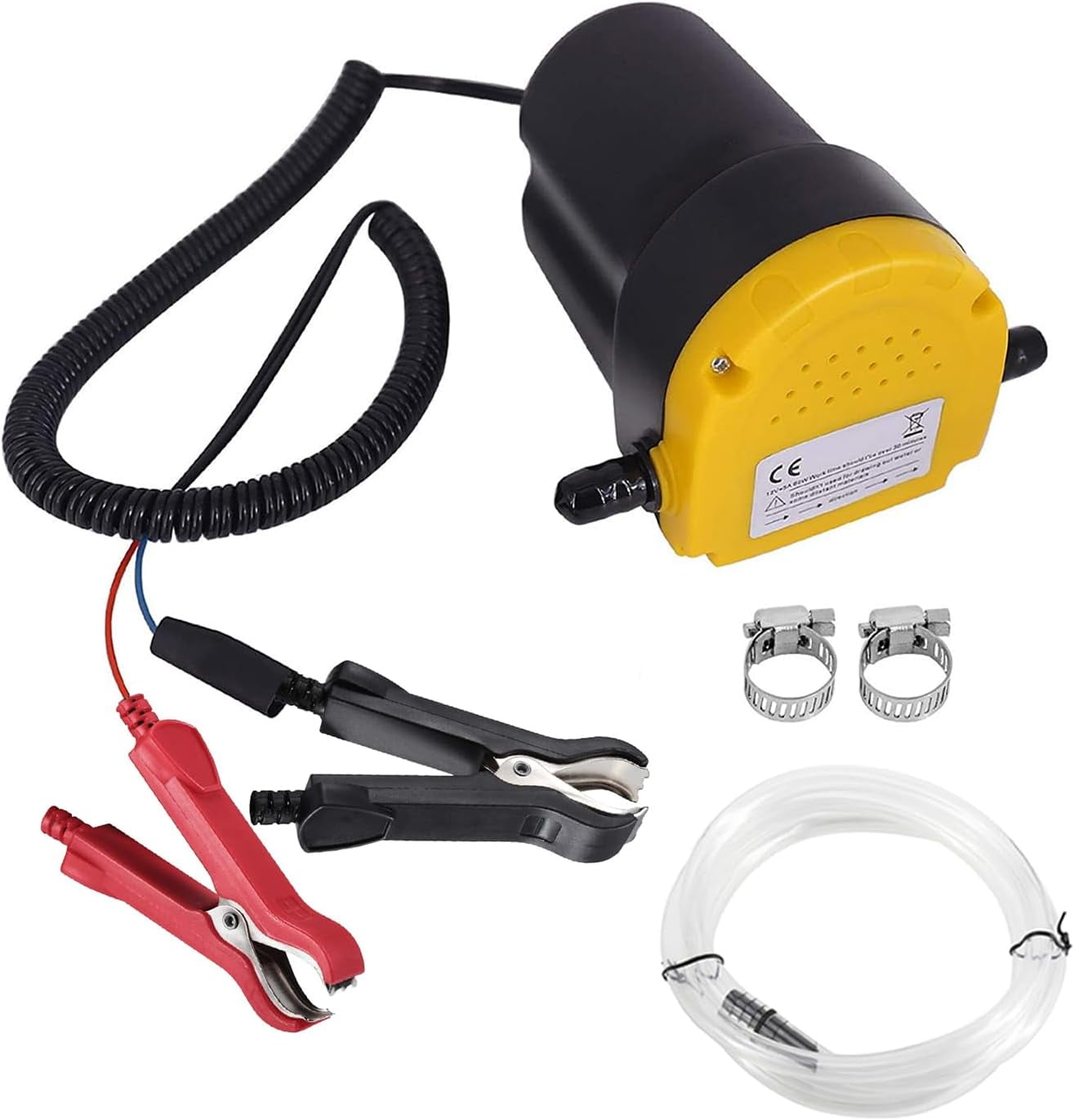 AIGMISON 12V 80W Oil Change Pump Extractor,Upgraded Electric Oil Pump ...