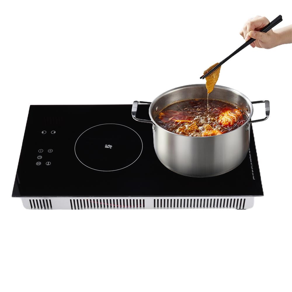 AIHOME 2 Burner Induction Cooktop 110V Vertical Electric Stove Top ...