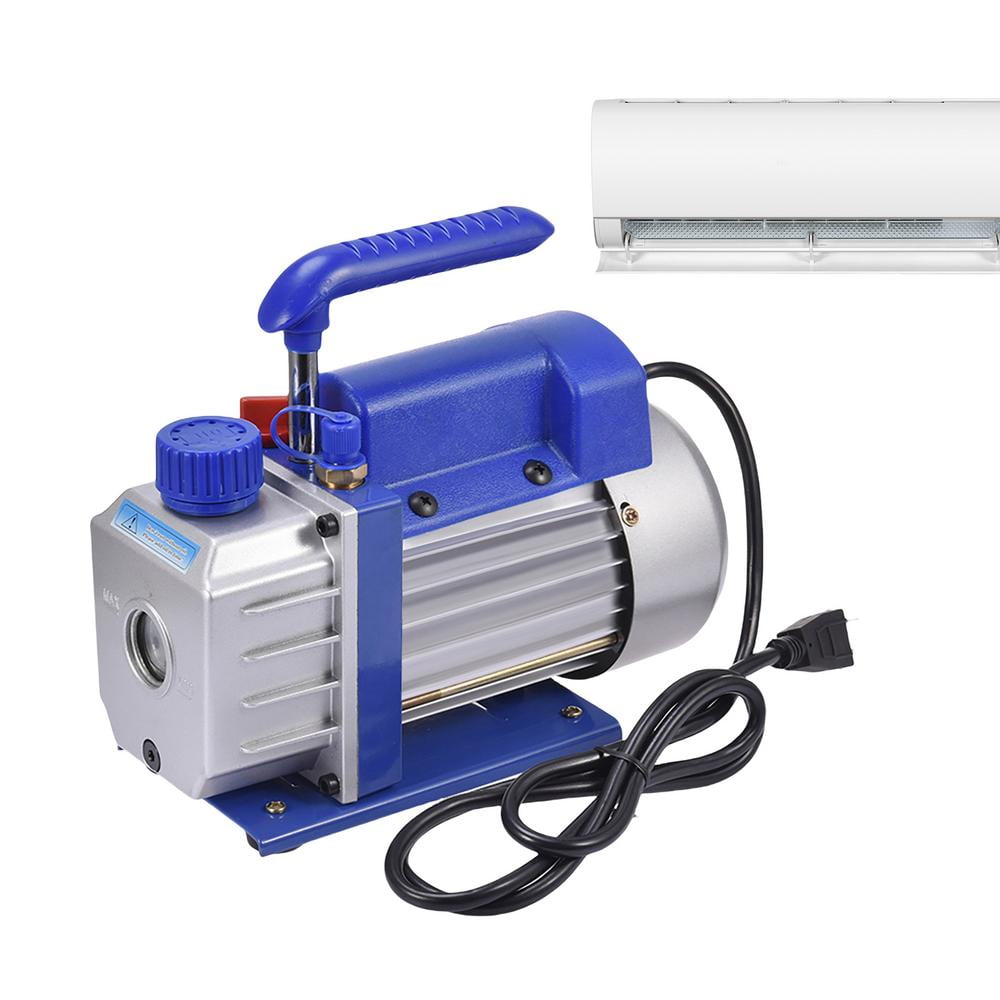 AIHOME 4CFM Vacuum Pump 1 Stage Air Conditioning Vacuum Pump Air Conditioner Refrigerant HVAC ...