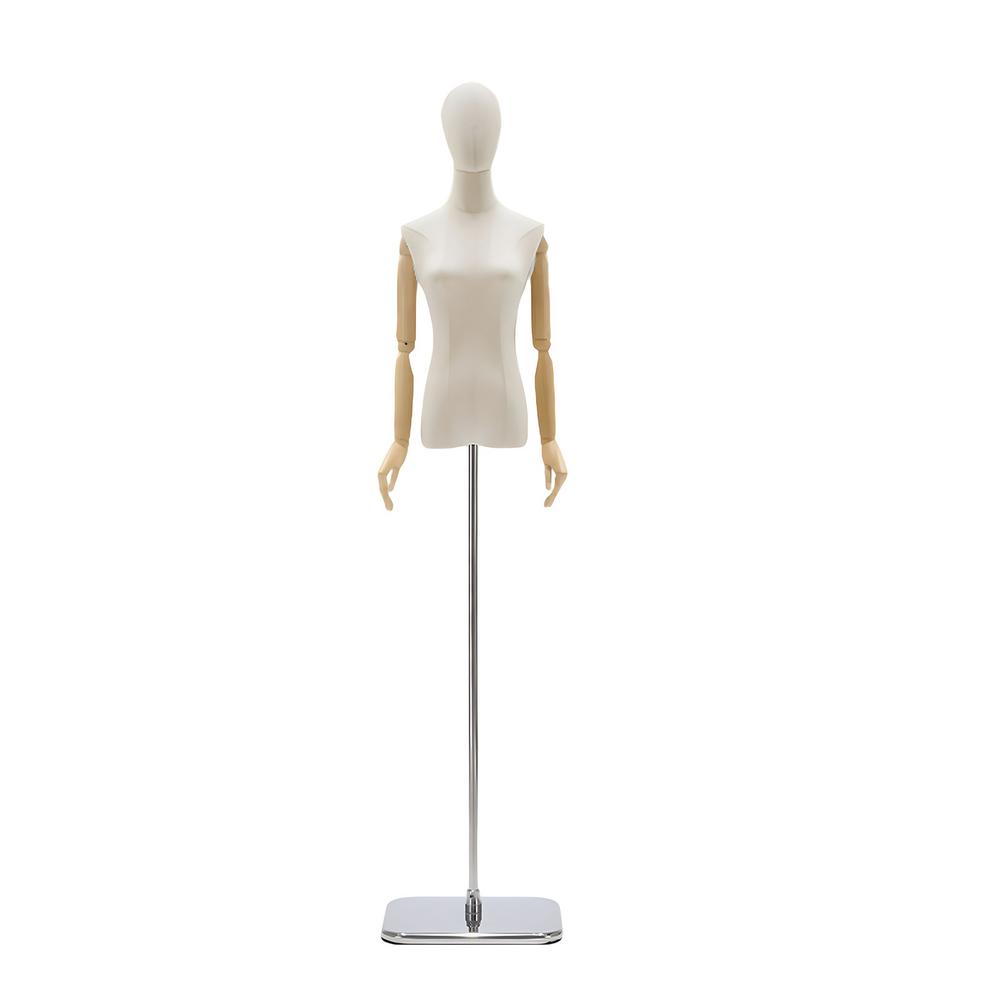 AIHOME Adjustable Sewing Mannequin Linen Height Adjustable Human Model ...