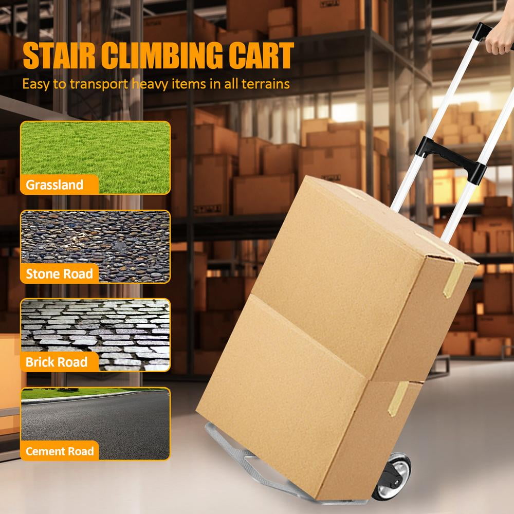 AIHOME Aluminum Hand Truck Aluminum Alloy Hand Truck Cart High Strength ...