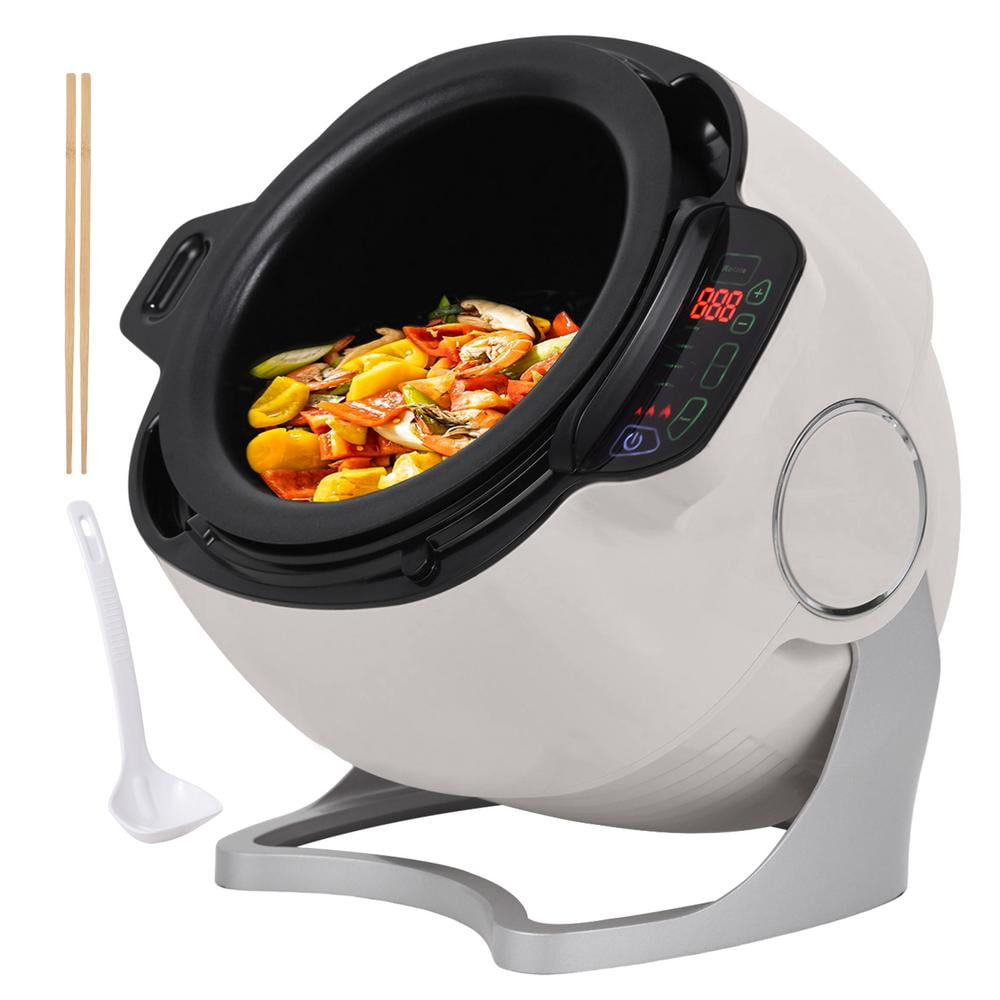 AIHOME Automatic Cooking Pot Lazy Frying Pan Fried Rice Machine Non ...