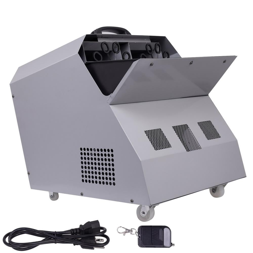 AIHOME Bubble Blower Machine 500W Two-Wheel Portable Bubble Machine ...