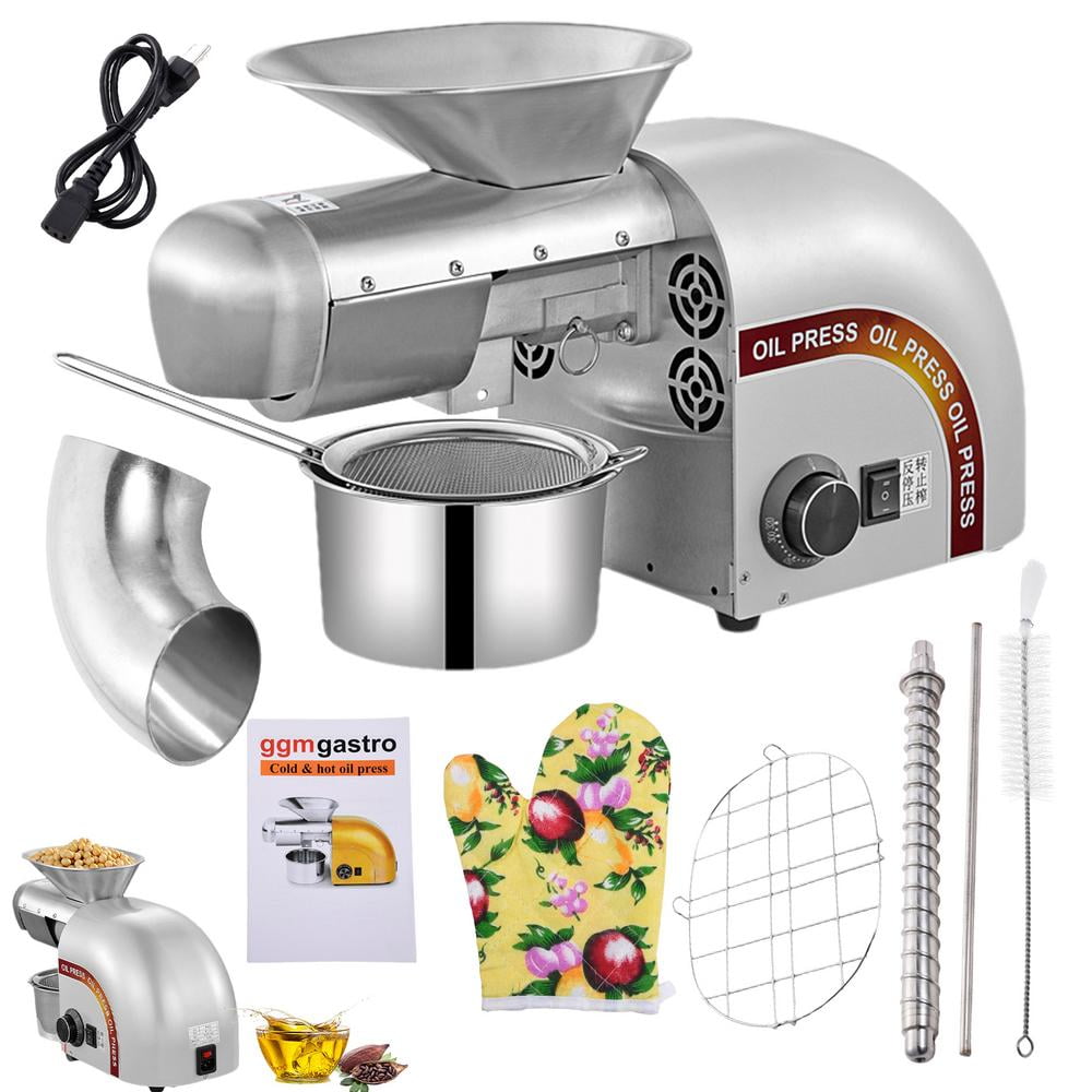 AIHOME Cold Press Oil Extractor 1800W Cold & Hot Electric Automatic Oil ...