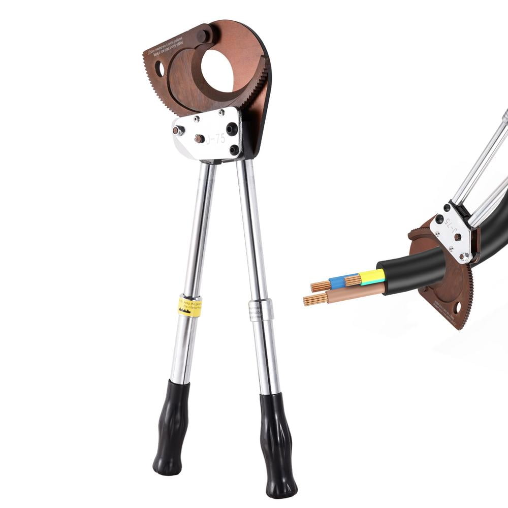 AIHOME Copper Ratchet Cable Cutter Ratchet Wire Cutter Tool Electrical ...