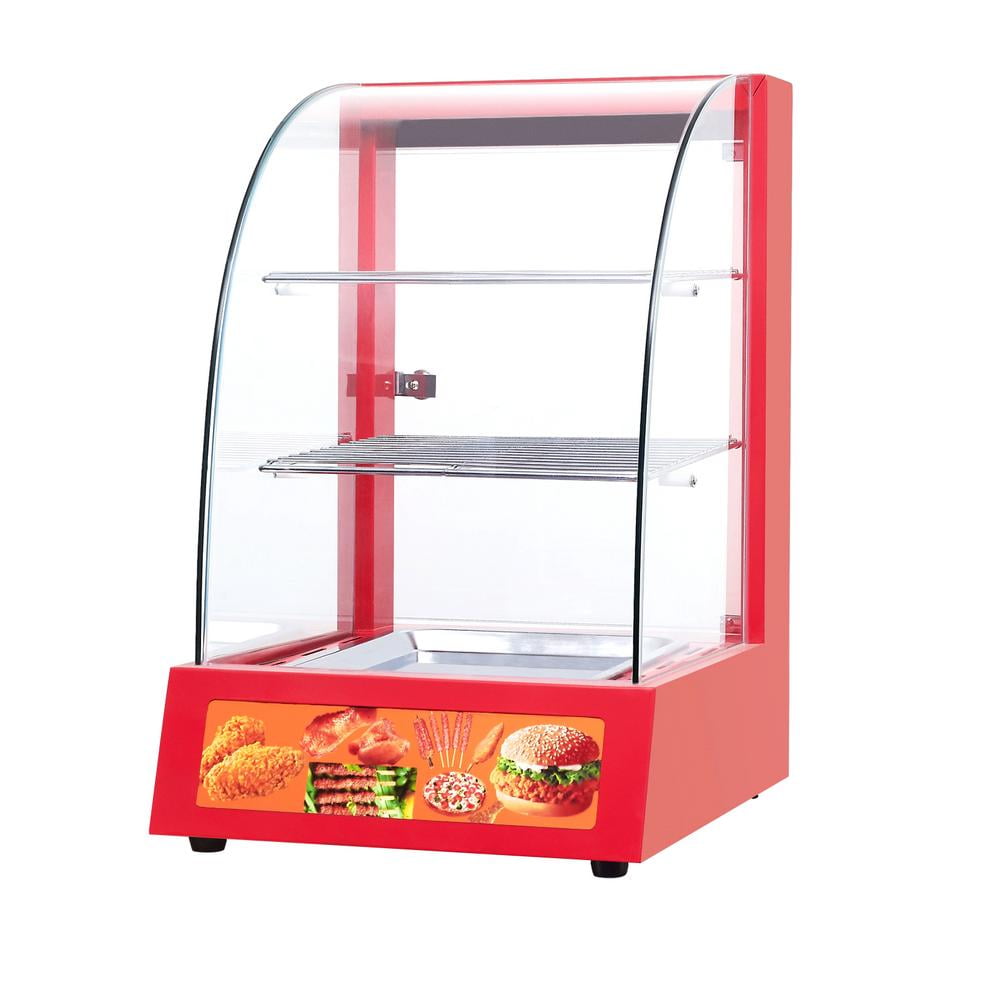 AIHOME Commercial Food Warmer 110V 3-Shelf Stainless Steel Pizza Hot ...
