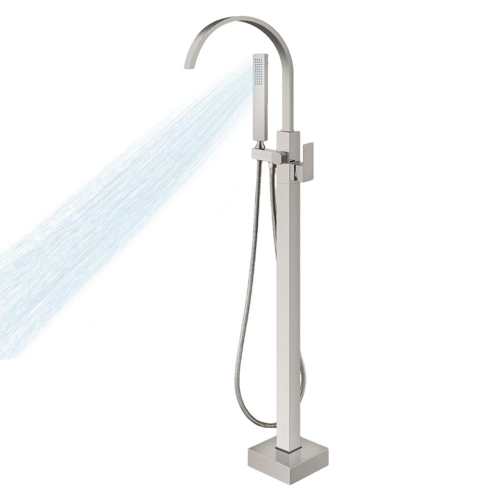 AIHOME Freestanding Tub Faucet Floor Mount Bathtub Faucet High Flows ...