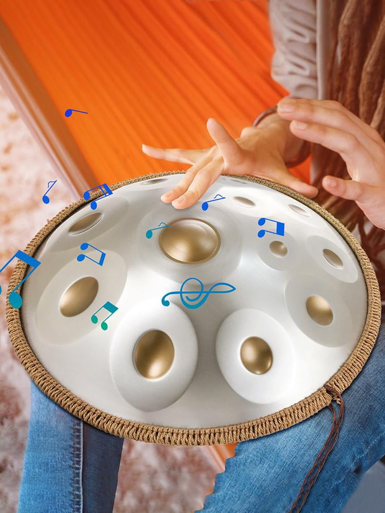 AIHOME Handpan Drum 22 Inches D Minor, 12 Notes Hand Drum Instrument ...