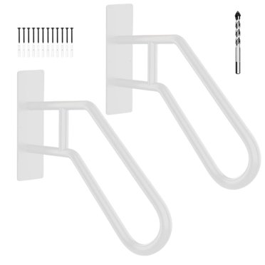 Ktaxon 3-Step Wrought Iron Railing, Exterior Hand Railing for Garage ...