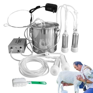 MONIPA 5L Electric Milking Machine Portable Pulsation Single Bucket ...