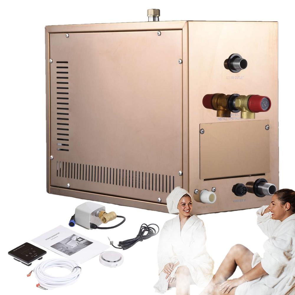 AIHOME Steam Bath Generator Indoor Steam System Auto Drain Steam Shower ...