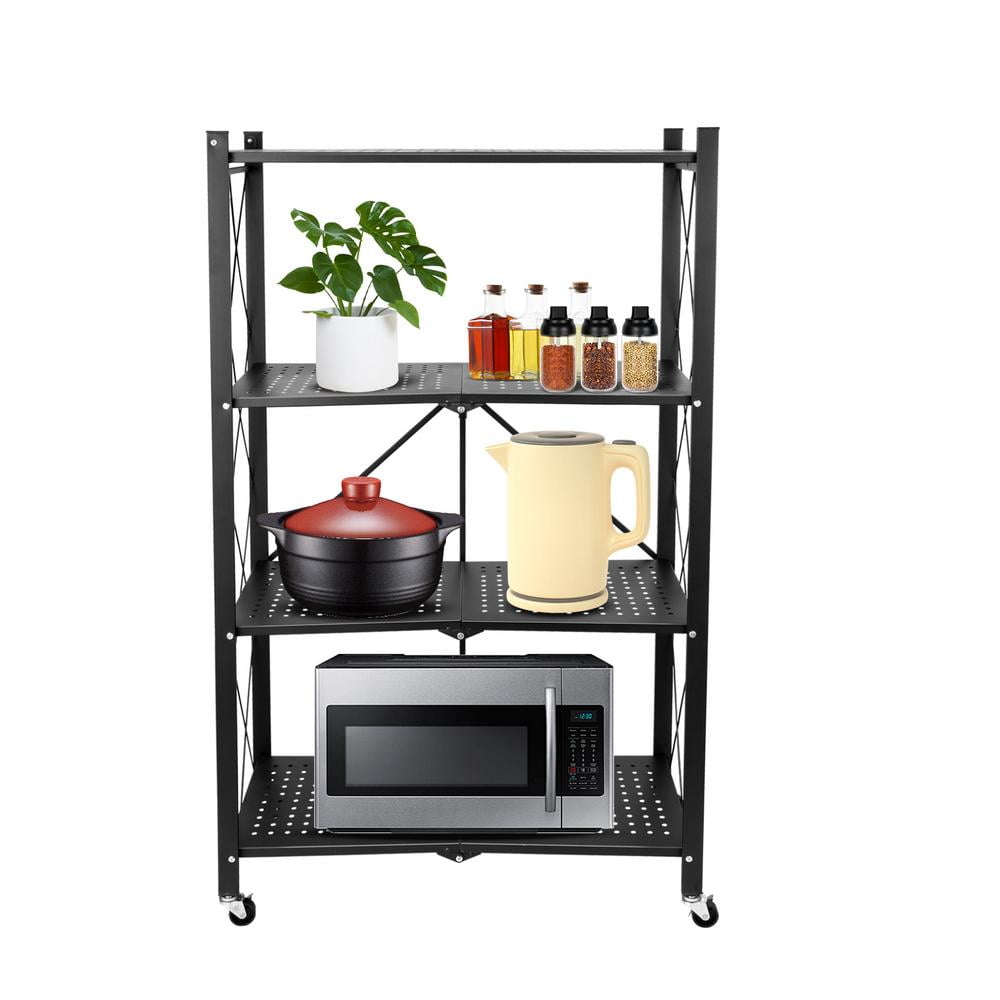 AIHOME Storage Shelving Unit 3-Layer Portable Shelving Storage Racks ...