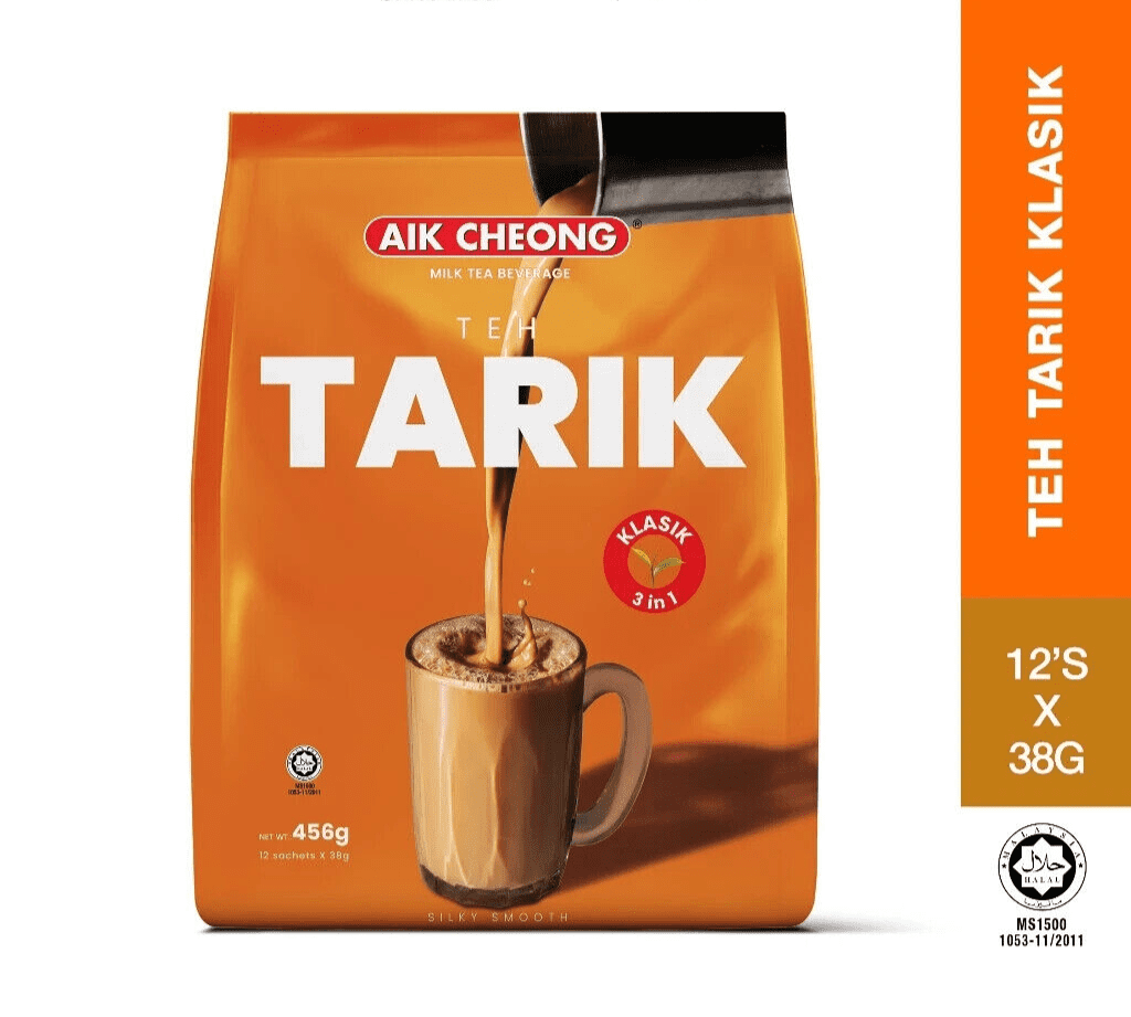 AIK CHEONG Milk Tea 3 IN 1 TEH TARIK KLASIK 456g - Walmart.com