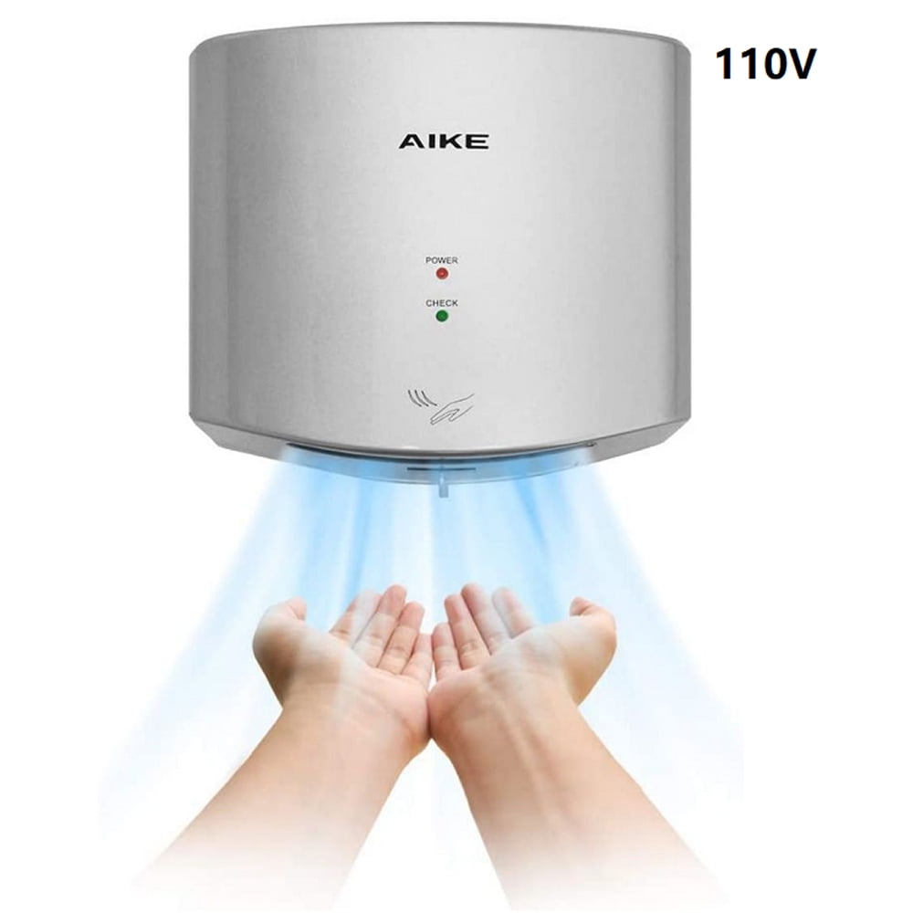 AIKE Compact Commercial Electric Hand Dryer, High Speed Air, Model ...