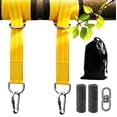 AILDEDE 10FT Tree Swing & Hammock Straps Kit, 2200LBS Heavy Duty with ...