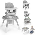 AILEEKISS 15 in 1 Baby High Chair, Toddler Dining Booster Seat w ...
