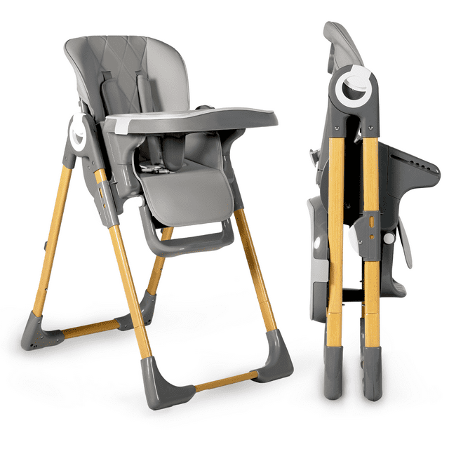 AILEEKISS Portable Folding High Chair for Baby, Toddler Eating Chair ...