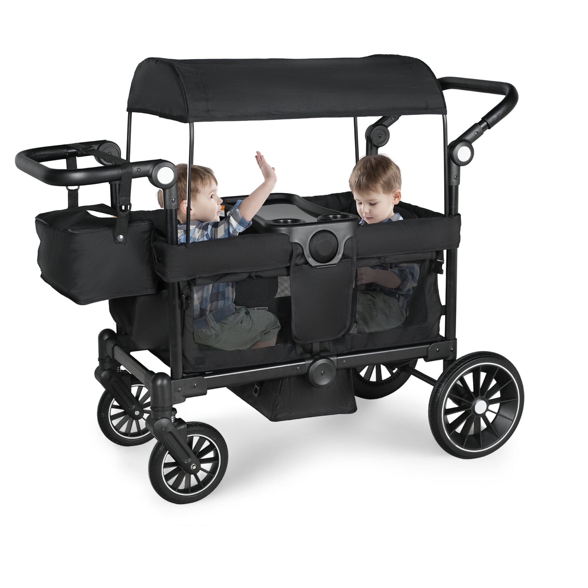 AILEEKISS Wagon Stroller for 2 Toddler 6 Months+, Collapsible Stroller ...
