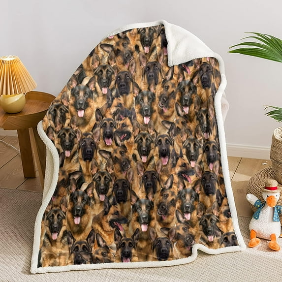 AILONEN Beagle Dog Blanket for Kids Adults,Beagle Animal Pattern Plush ...