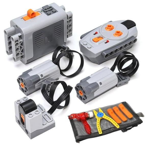 AIMATRIX Power Function Motor Kit Contains AA-Battery-Case, 2*M Motor ...