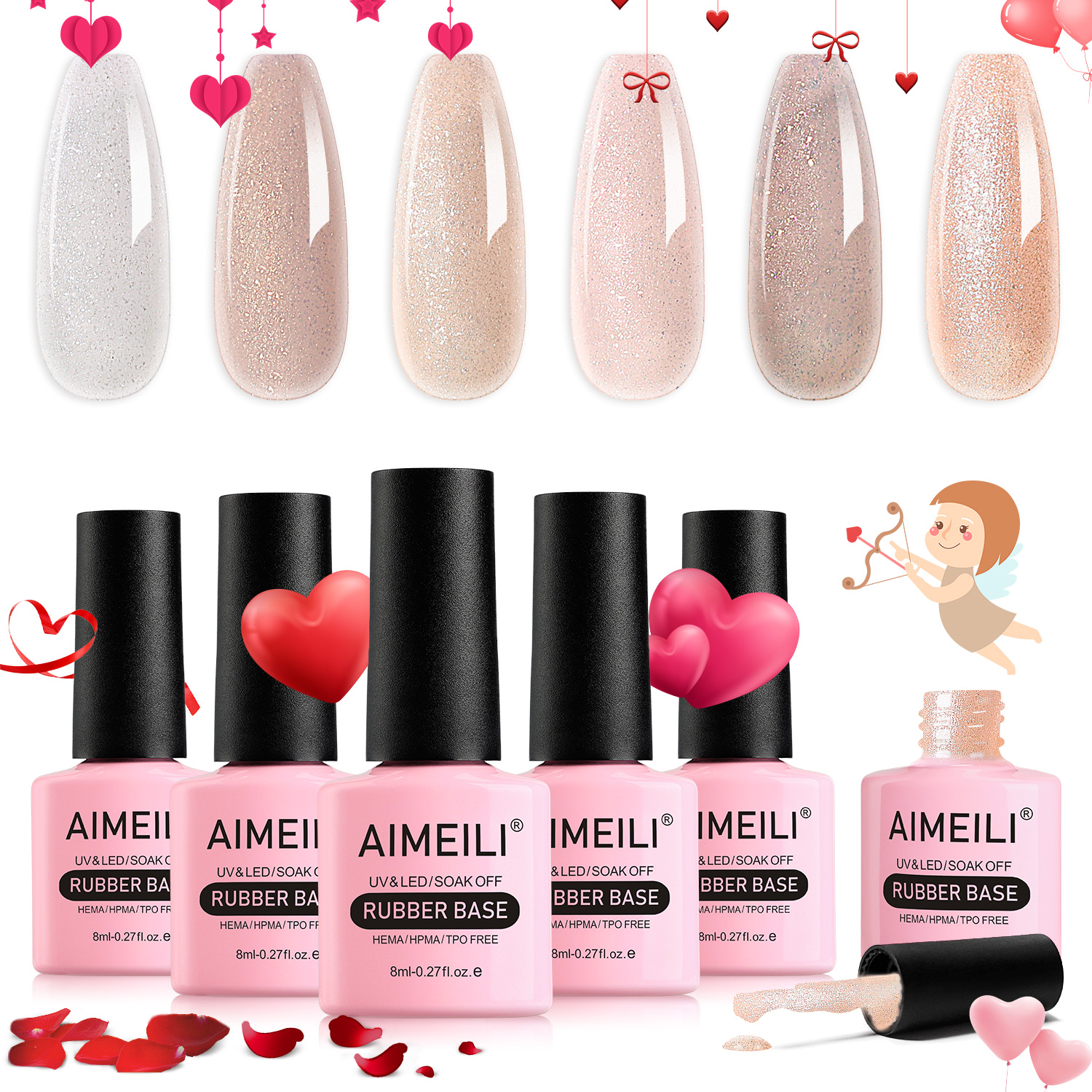 DND Nail Polish Gel & Matching Lacquer Set - 653 SPRING FLING - Walmart.com