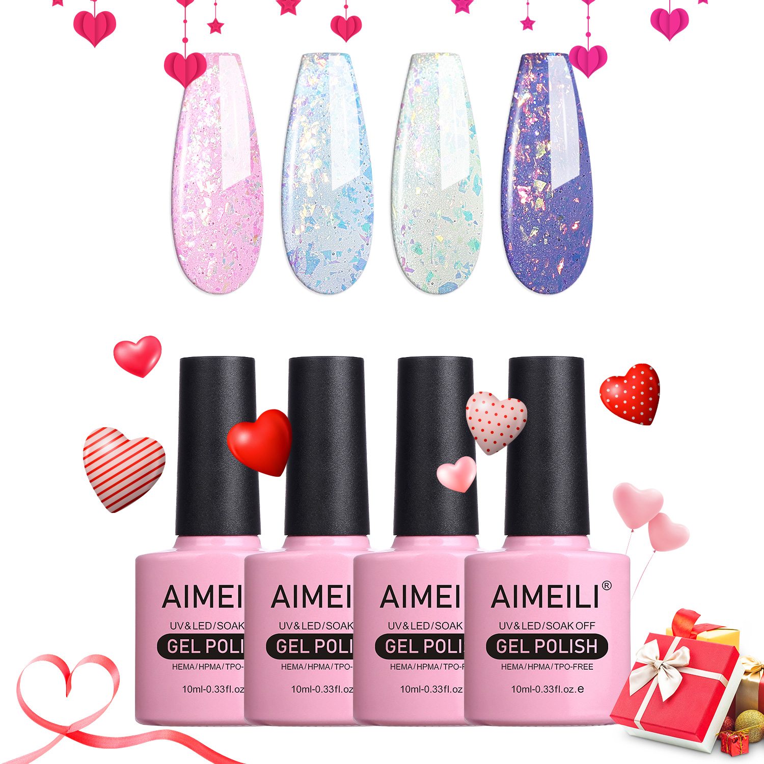 DND Nail Polish Gel & Matching Lacquer Set (548 - RED CARPET) - Walmart.com