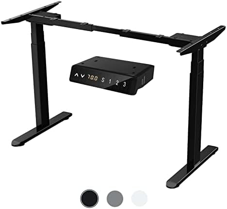 AIMEZO Electric Height Adjustable Standing Desk Frame, Sit to Stand ...