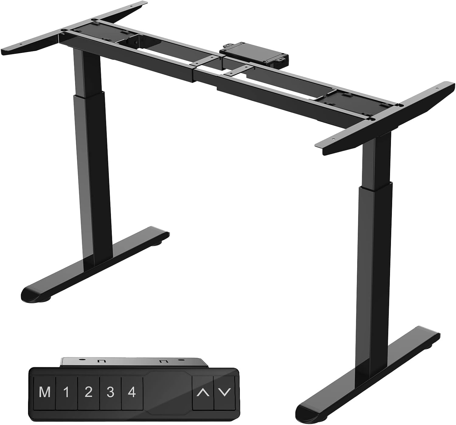 AIMEZO Heavy Duty Dual Motor Height Adjustable Desk Frame Electric Sit ...