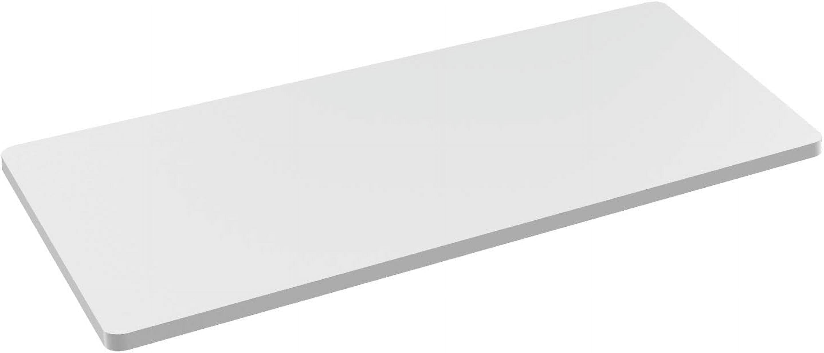 AIMEZO Table Top 48" x 28" Solid One-Piece Wood Desktop for Standing ...