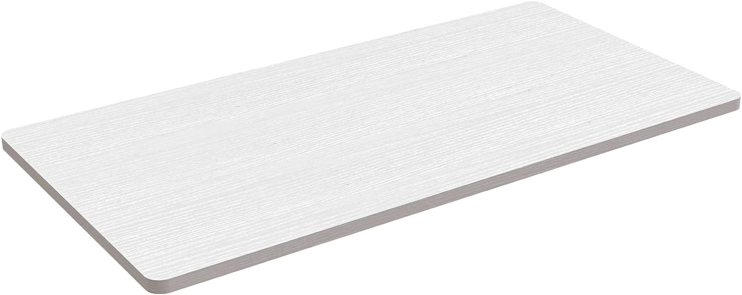 AIMEZO Table Top Solid One-Piece Wood Desktop for Electric Height ...