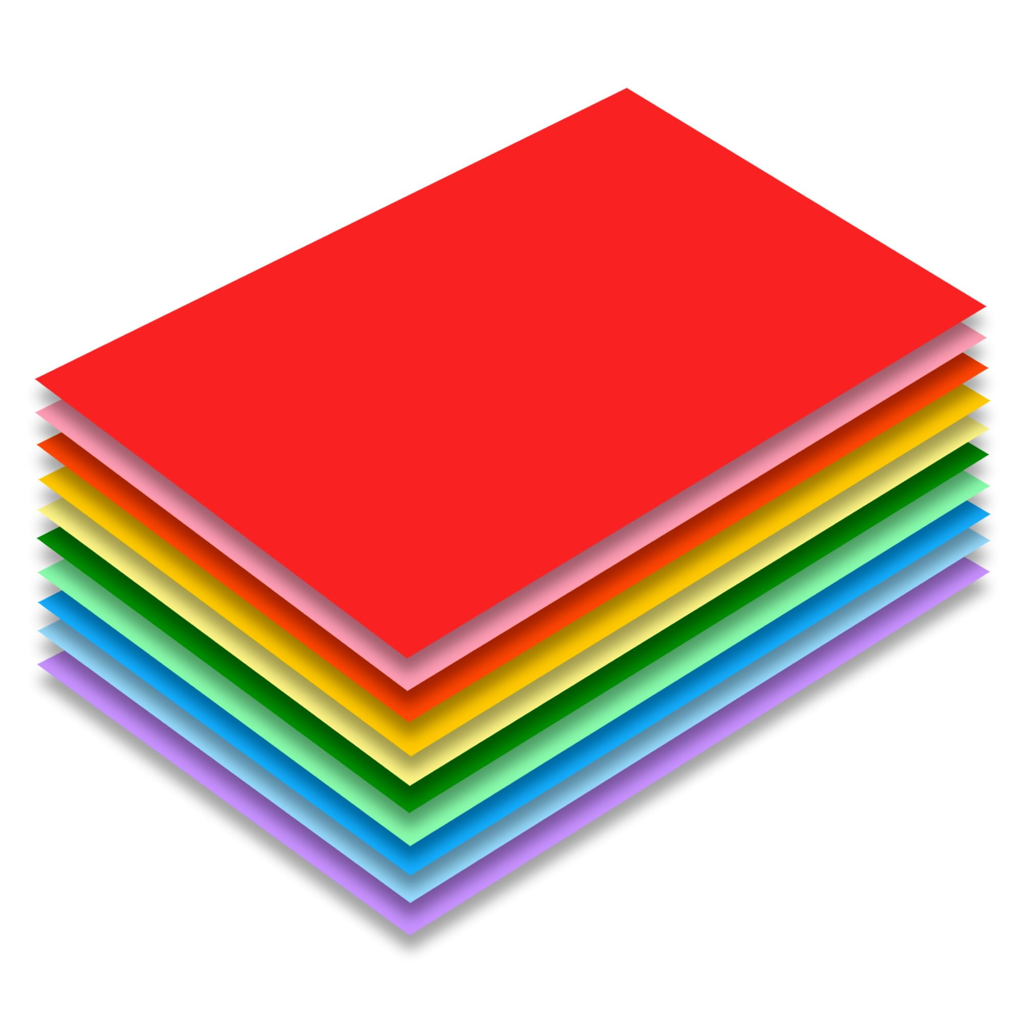 AIMI Construction Paper Assorted TSF6 Colors Bulk 50 Sheets for Kids ...