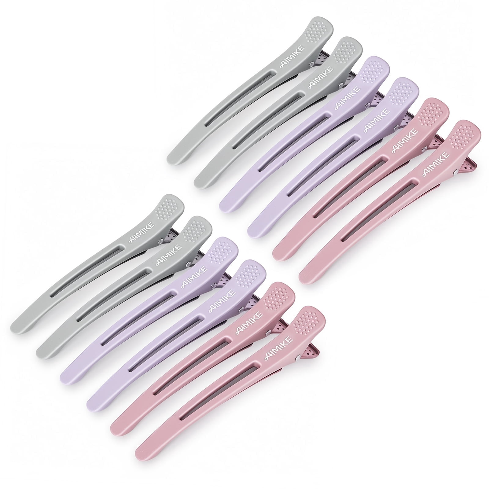 AIMIKE 4.3-inch Hair Clips for Sectioning and Styling, Durable Metal ...