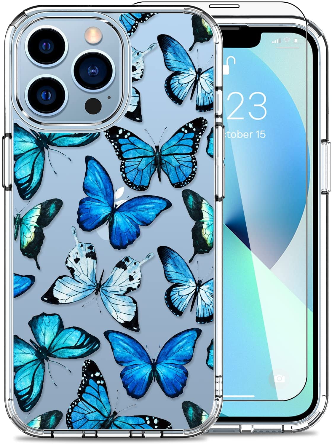 AIMIMI-Designed For Iphone 13 Pro Case With Screen Protector - Slim Fit ...