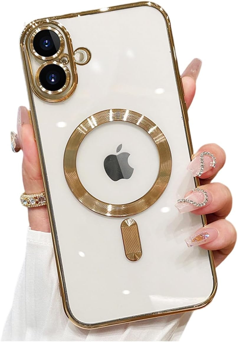 AIMIMI-Magnetic Case For Iphone 16 Plus Case Clear Compatible With ...