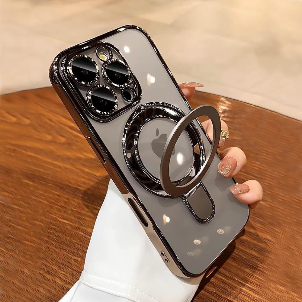 AIMIMI-Magnetic Case For Iphone 16 Pro Max Case Invisible Stand ...