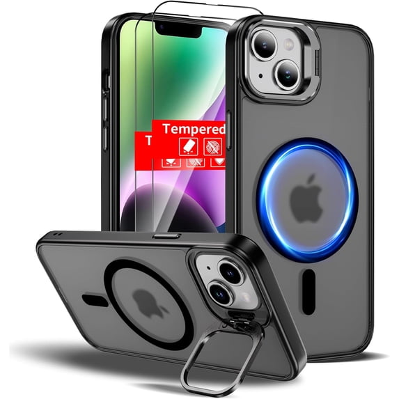 AIMIMI-Magnetic For Iphone 14 Plus Case[Compatible With Magsafe][With 2 ...