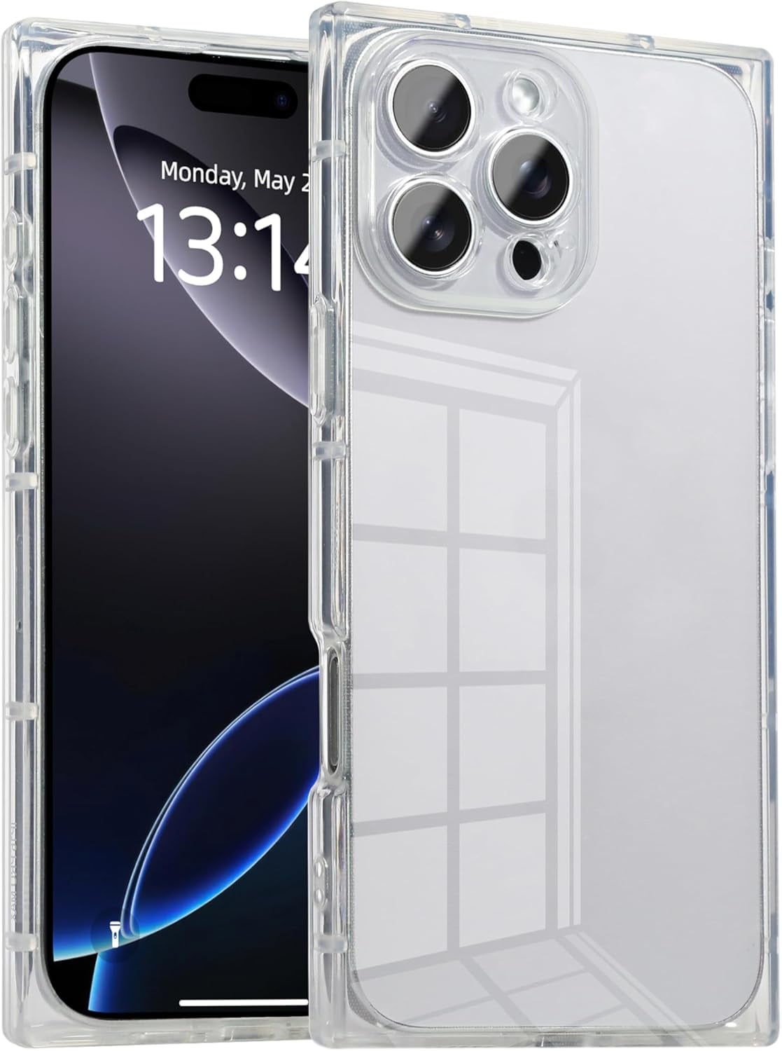 AIMIMI-Rectangle Case Compatible For Iphone 11 Pro Max, 6.5-Inch, Full ...