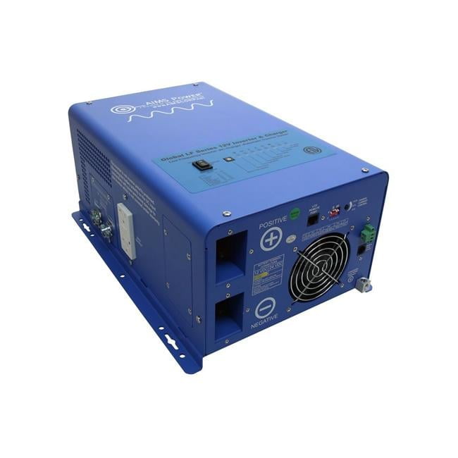 AIMS 3000 watt Low Frequency Inverter Charger 100 amp smart battery ...