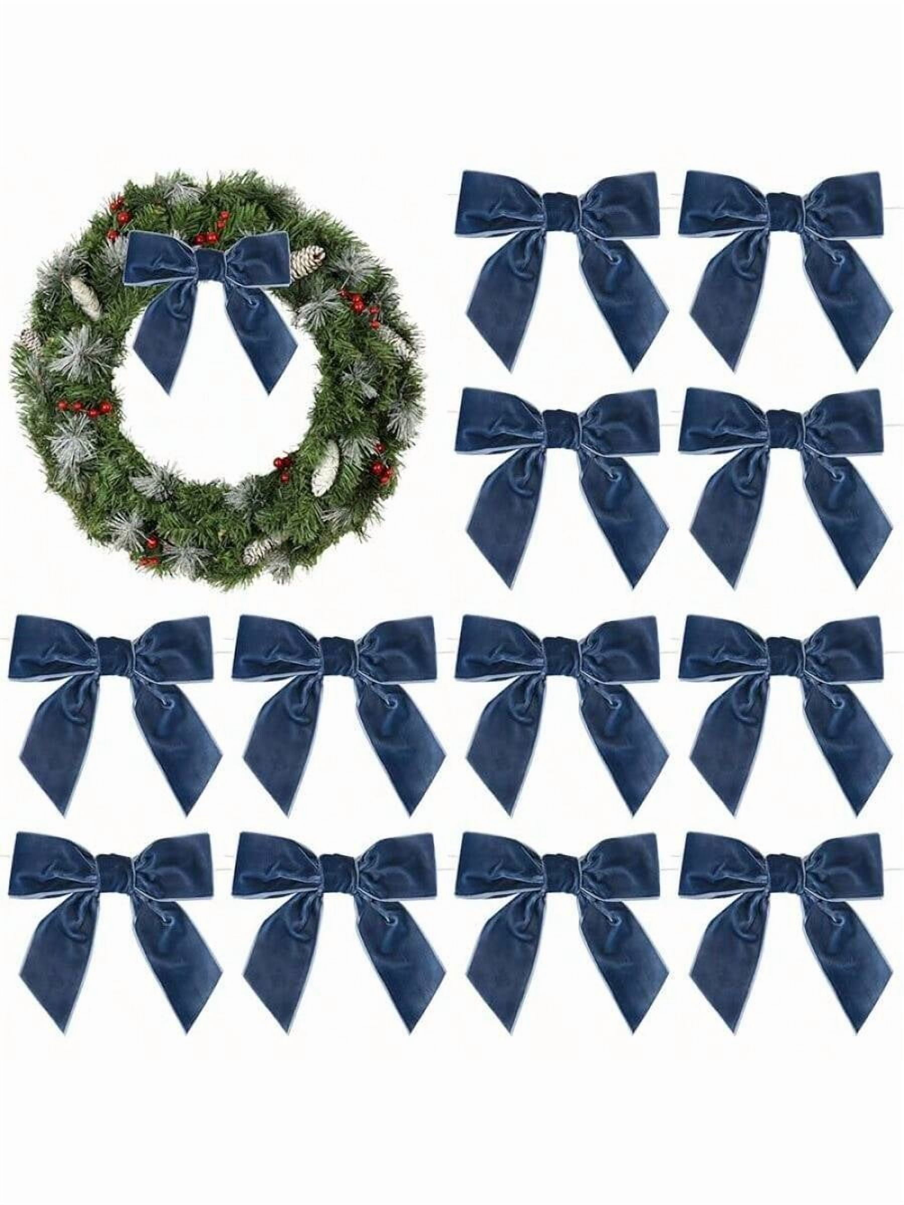 AIMUDI Bows 45 Bows Tree Premade Bows Wreaths Twist Tie Bows Wrapping ...