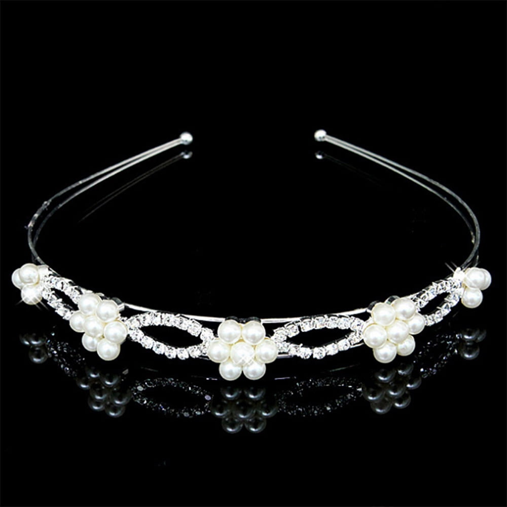 AINAMEISI Princess Crystal Tiaras and Crowns Headband Kid Girls Love ...