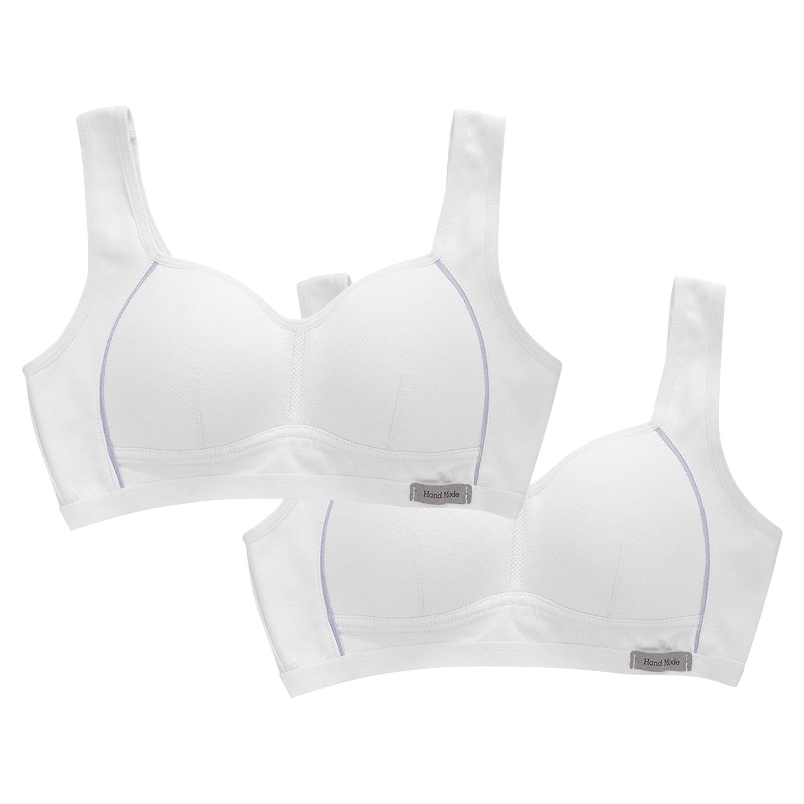 AINIYS 2PC Thin Style Seamless Soft Cup Bra Secure Fit Bra for Girls ...