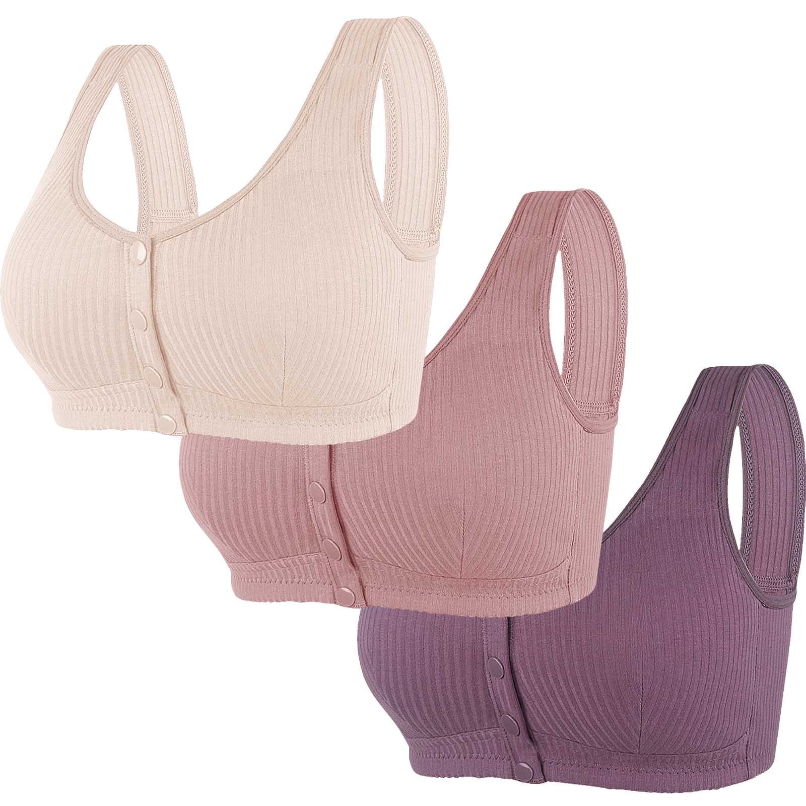 AINIYS 3PC Lift and Support Push-Up Bra Soft Cup Bra Wireless ...