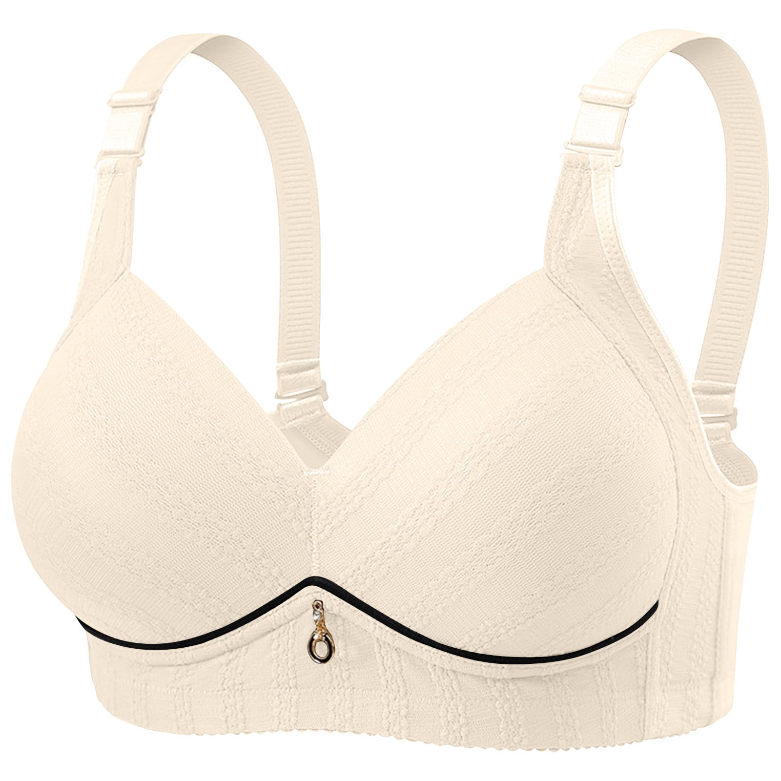 AINIYS Anti-Sagging Bra Bralette Wireless Soft Cup Bra Thin Fabric ...